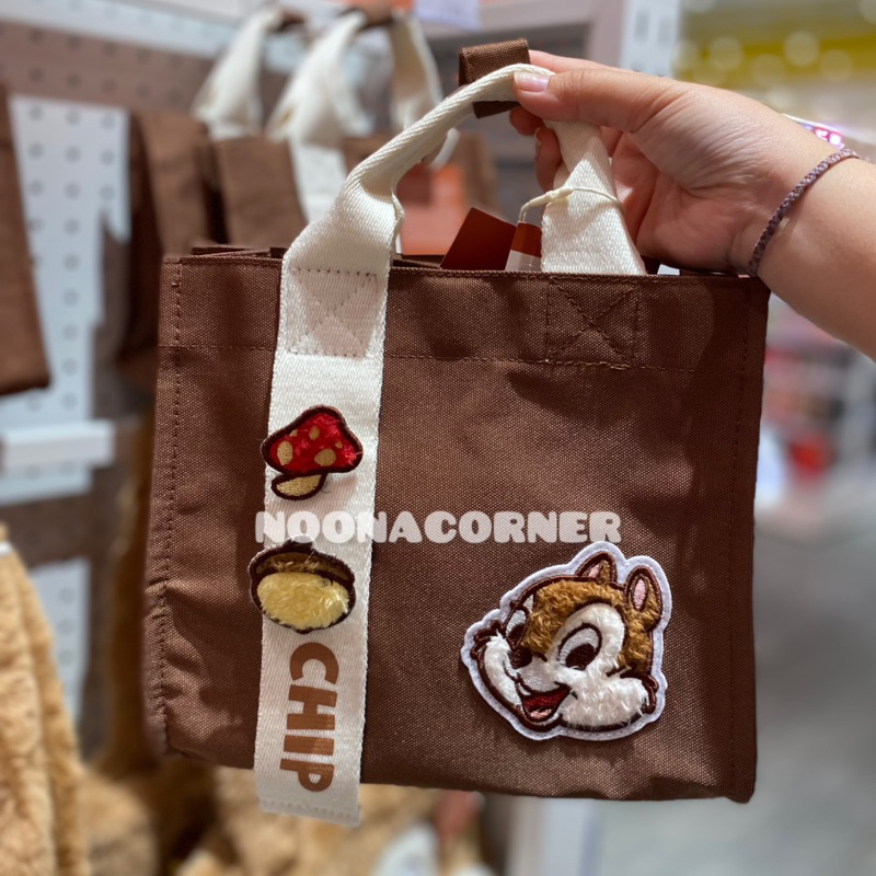 Jual KKV x Disney ‼️ Tas Selempang / Mini Totebag Canvas Disney Chip ...