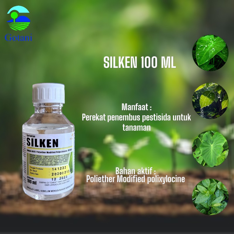 Jual Silken 100 ML ( perekat Dan penembus) (Polyether modified ...