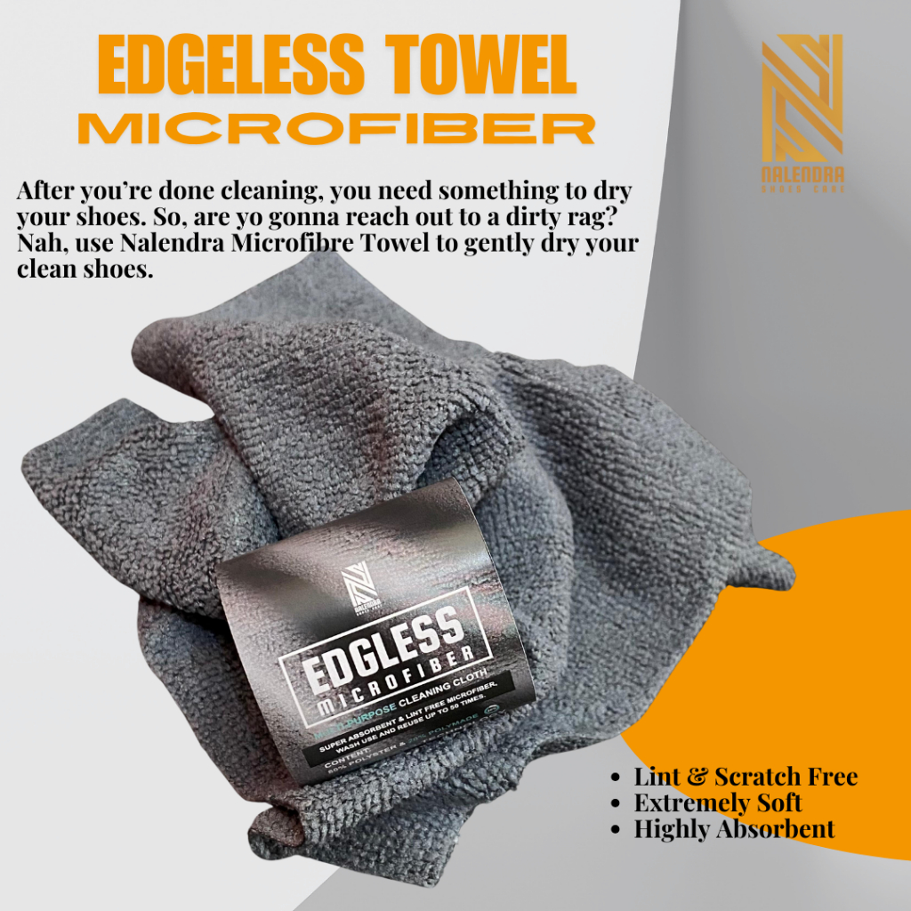 Jual Premium Kain Lap Microfiber 40x40cm Serbaguna Lap Sepatu Helm ...