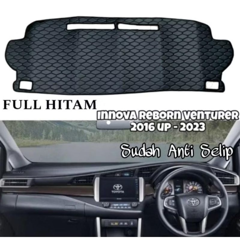 Jual cover dashboard kulit innova reborn 2016 ke atas full hitam alas ...