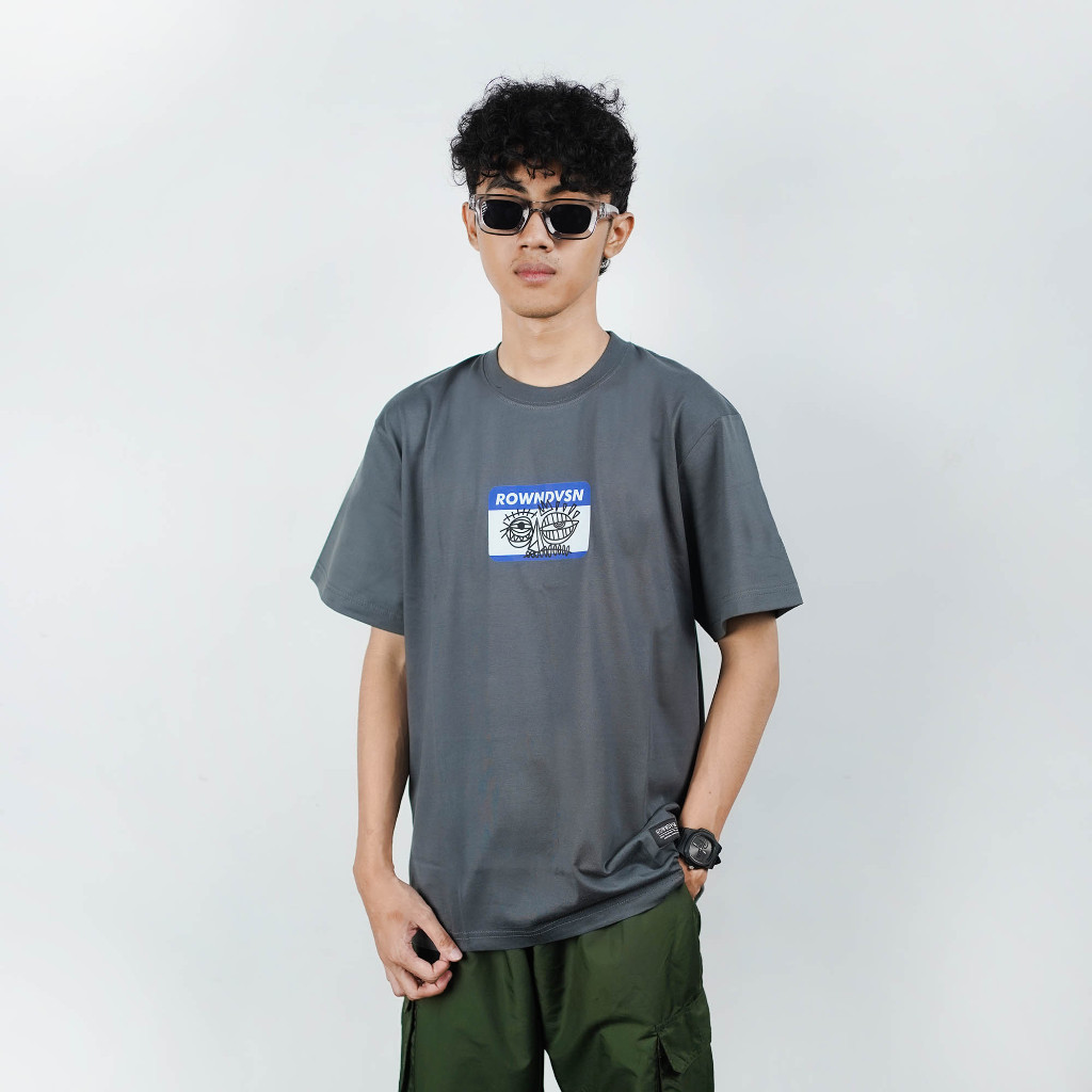 Jual Rown Division Official T-Shirt - Rowndvsn Kaos Sycamore Grey ...