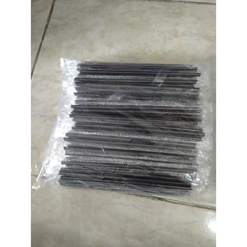 Jual PIPET HITAM STERIL / PIPET RUNCING STERIL / SEDOTAN MINUMAN STERIL ...