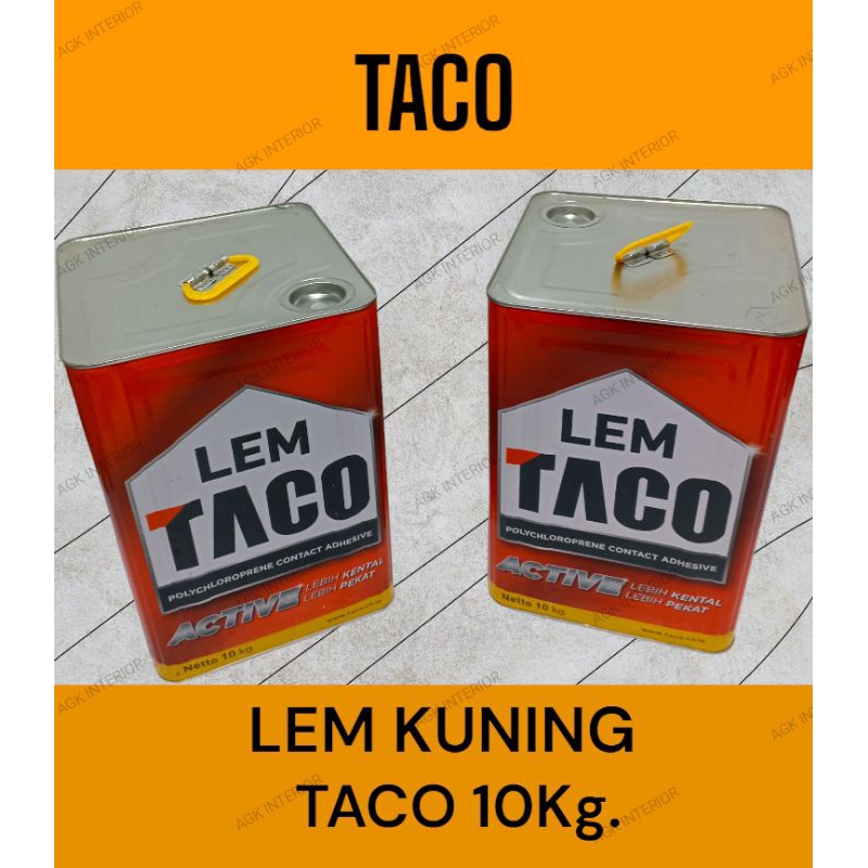 Jual Lem Kuning / Lem Taco / Lem HPL / Lem Serba Guna / Lem Aibon 10Kg | Shopee Indonesia