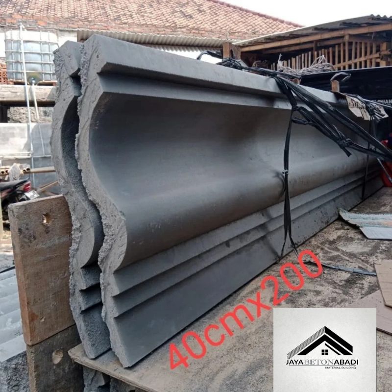 Jual LIS PLANG PROFIL BETON ASLI PULL BETON UK 40x200cm | Shopee Indonesia