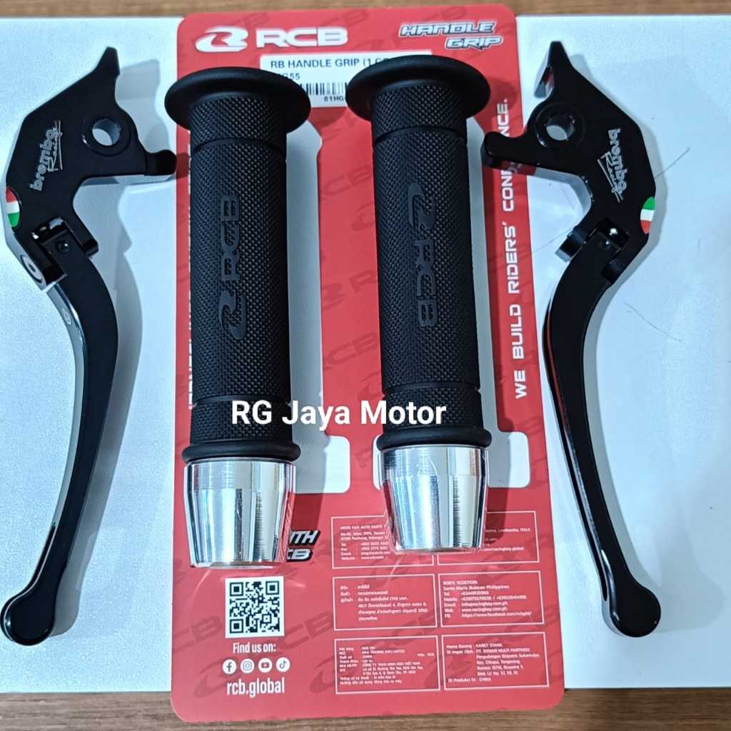 Jual 3in1 Handle Rem Lipat Black + Handgrip RCB HG55 + Jalu Stang PCX ...