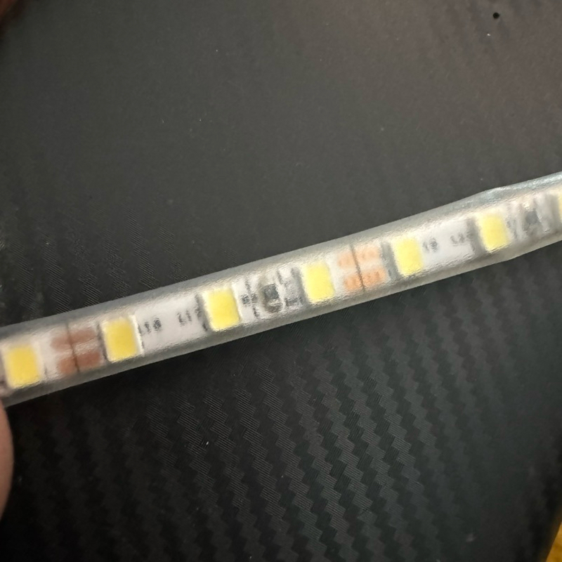 Jual LED Strip 12v 120L/m lebar 4mm waterproof eceran per 50cm | Shopee ...