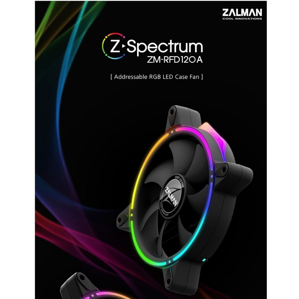 Jual Fan Casing 12Cm Zalman ZM-RFD120A Addressable RGB LED ZM-RFD120A ...
