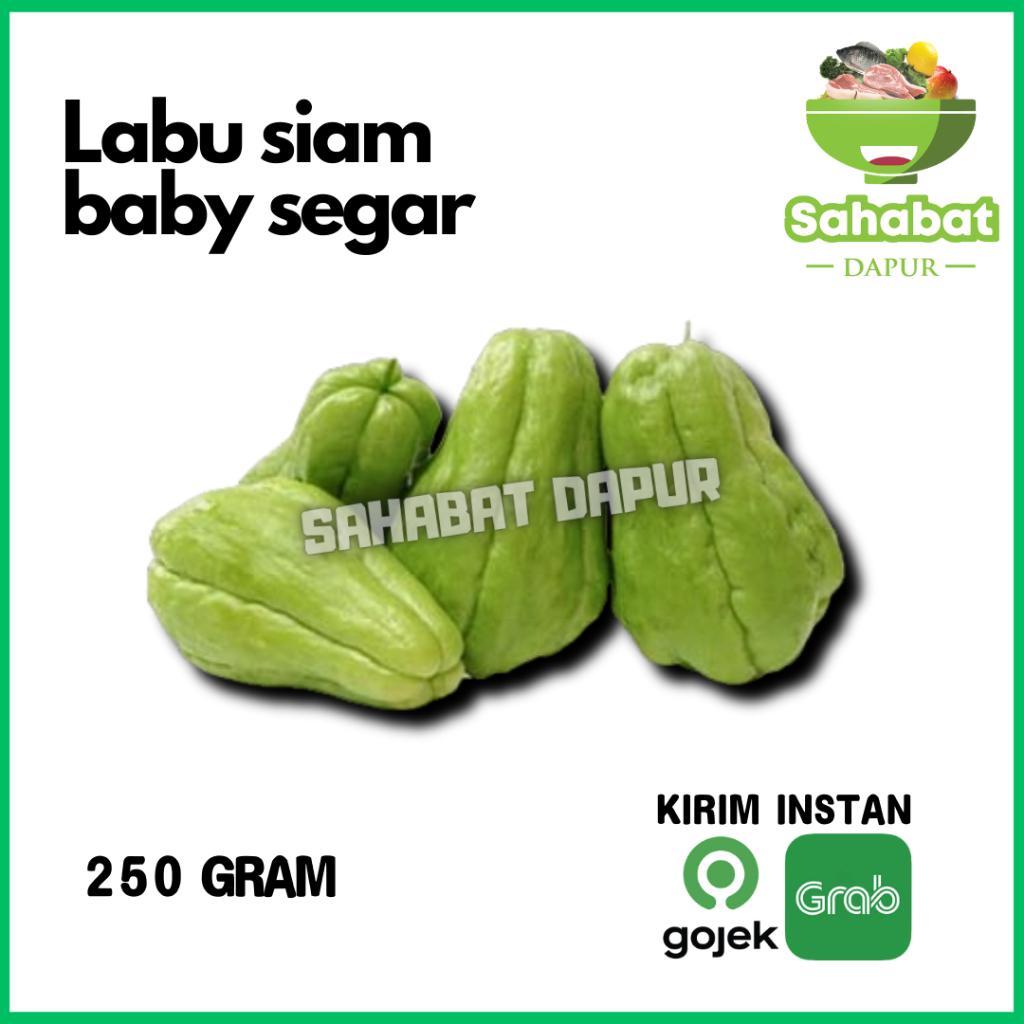 Jual Labu Siam Baby 250gr Sahabatdapur | Shopee Indonesia