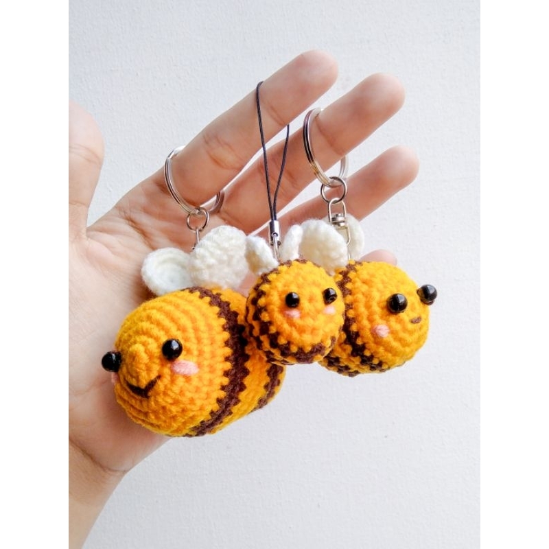 Jual Custom crochet keychain - Gantungan rajut | Shopee Indonesia