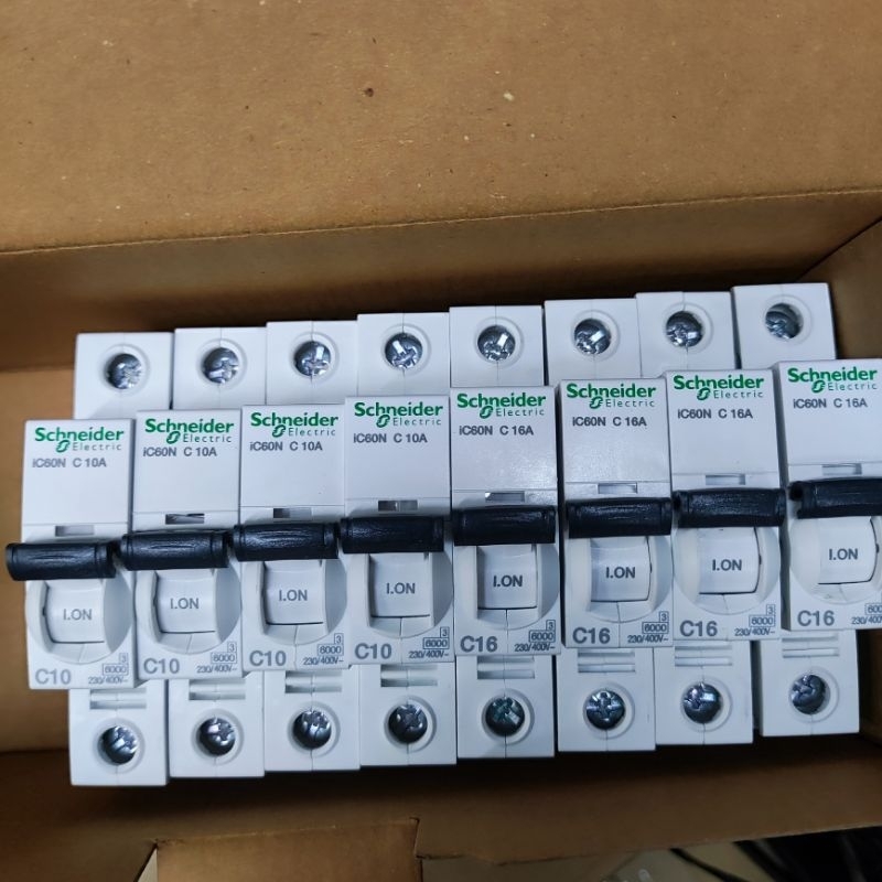 Jual MCB IC60N 6KA 1P 6A 10A 16A 20A 25A 32A 40A Miniatur Circuit Breaker | Shopee Indonesia