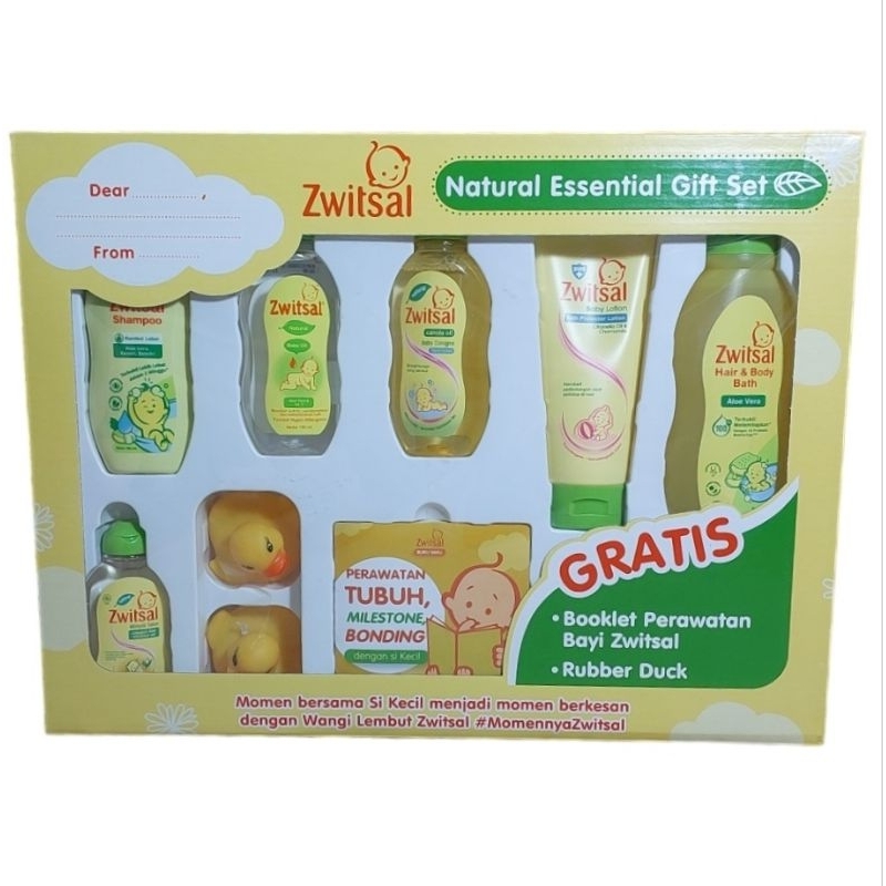 Jual Zwitsal Paket Baby Spa/ Zwitsal Natural Essentials Gift Set ...