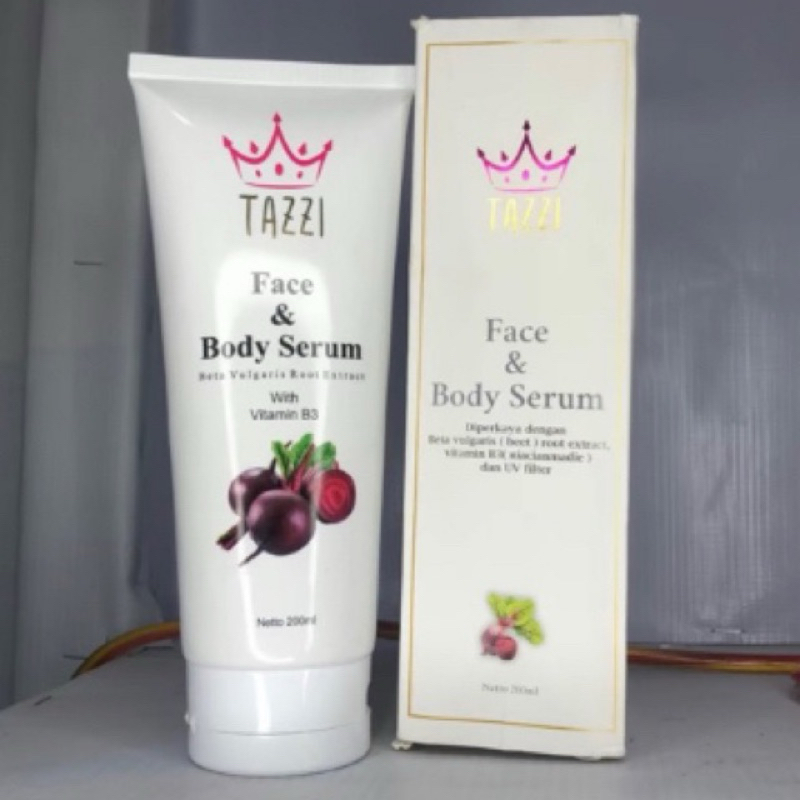 Jual TAZZI ~ FACE BODY SERUM TAZZI (original) | Shopee Indonesia