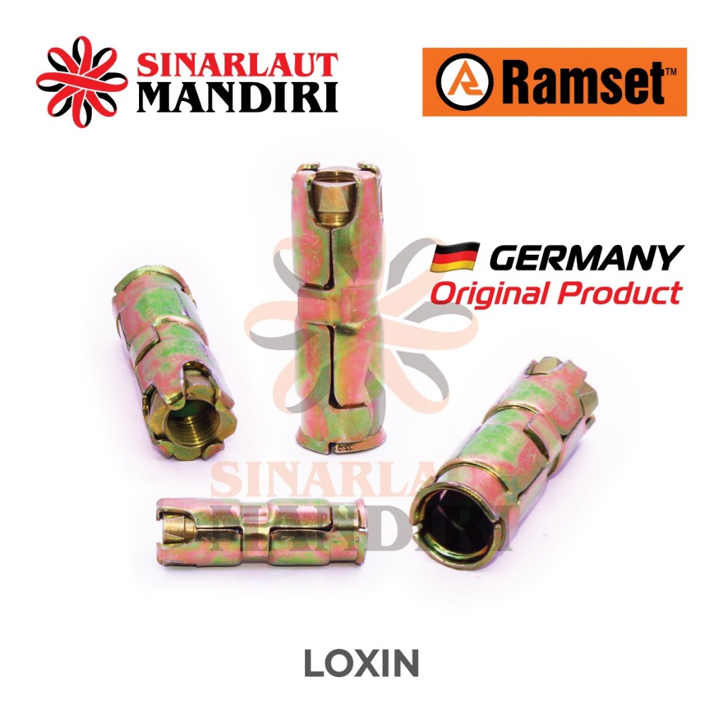 Jual Loxin / Ramlox / Loxin Shield Anchor Ramset RL M6 | Shopee Indonesia