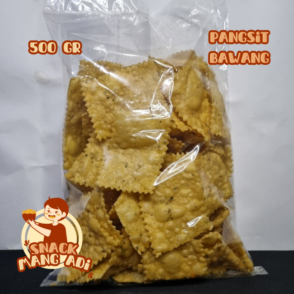 Jual KERIPIK BAWANG 500GR | KERIPIK PANGSIT | PANGSIT BAWANG 500GR ...