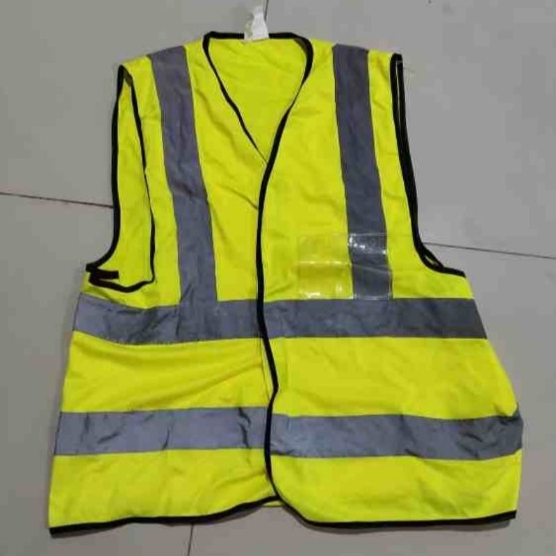 Jual Rompi Safety Proyek (Baju Proyek) Rompi Reflektif Ukuran XL ...