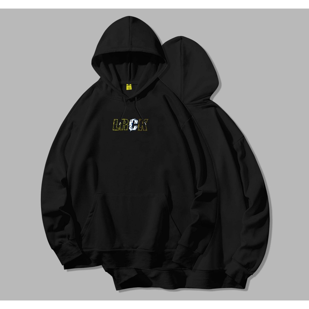 Jual Littlerock Clothing Jacket Hoodie L RCK Black | Jumper Hody Hitam ...
