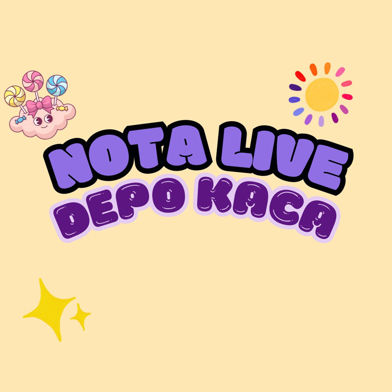Jual DEPO NOTA LIVE MANIK CRYSTAL DAN KACA | Shopee Indonesia