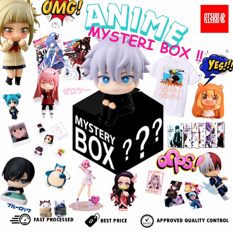 Jual 1. [ 12.12 ] COD - GATCHA ANIME / BLIND BOX FIGURE ACTION ANIME ...