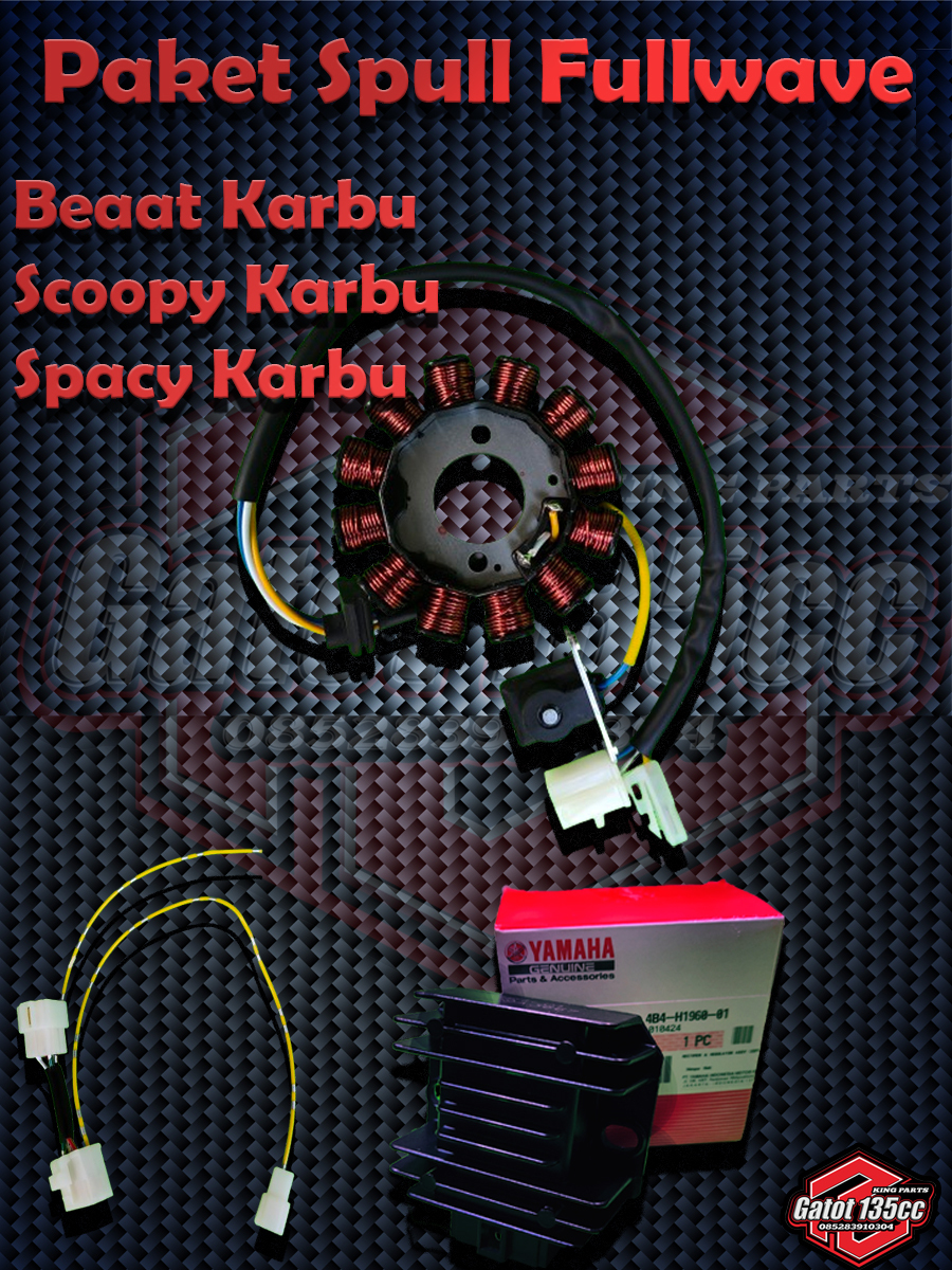 Jual Paket Spull Fullwave Beat Karbu, Scoopy karbu, Spacy Karbu kode ...