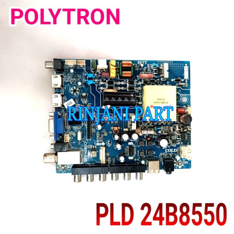 Jual MAINBOARD TV LED POLYTRON PLD 24B8550 | Shopee Indonesia