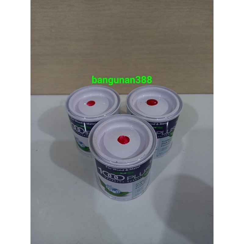 Jual CAT MINYAK 100CC MERAH/CAT MINYAK KAYU DAN BESI | Shopee Indonesia