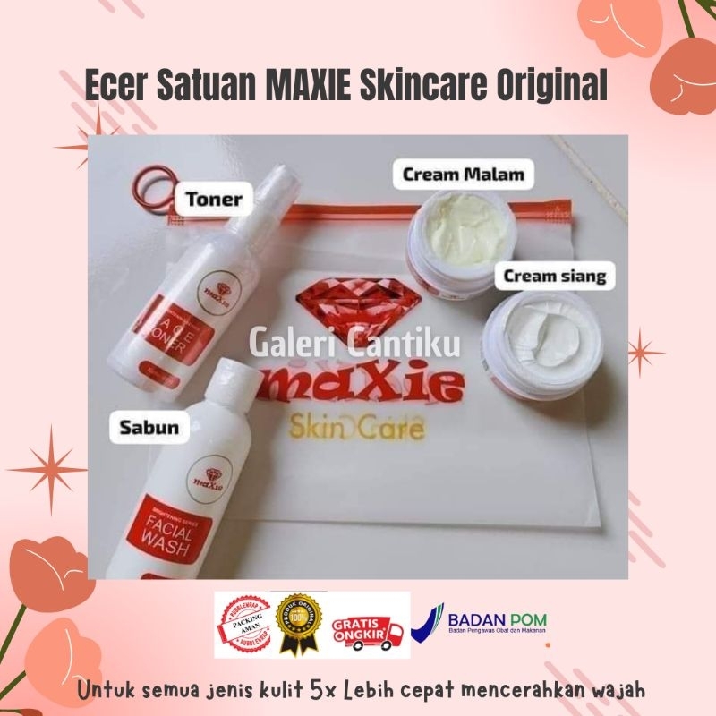 Jual SATUAN MAXIE SKINCARE ORIGINAL FACIAL WASH-DAY-NIGHT CREAM-TONER ... Jual SATUAN MAXIE SKINCARE ORIGINAL FACIAL WASH-DAY-NIGHT CREAM-TONER ...