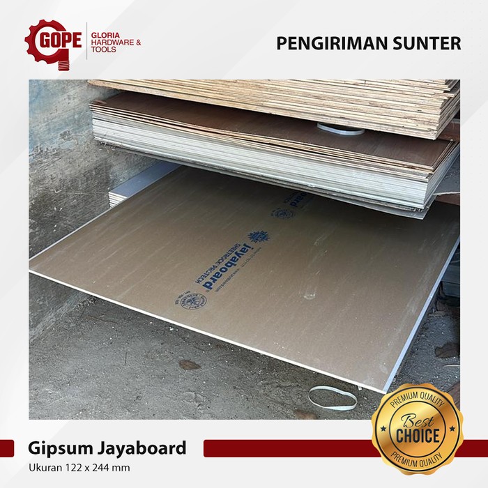 Jual Gipsum Jayaboard Papan Gypsum Jaya Lembaran Ukuran 120 X 240 Mm ...