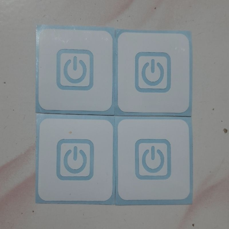 Jual Stiker logo power touchsreen | Shopee Indonesia