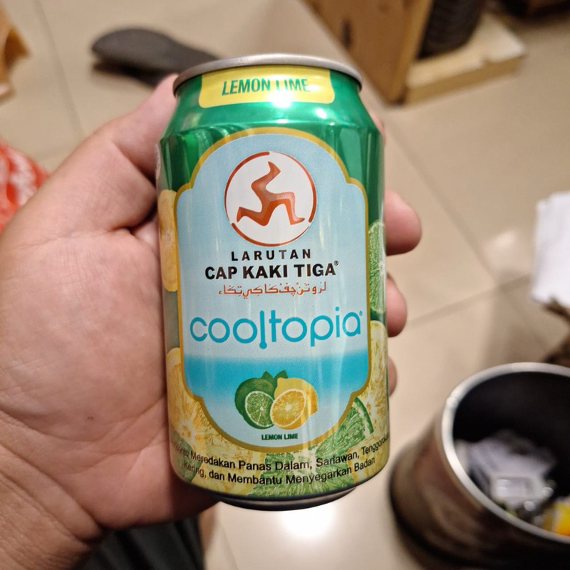 Jual Larutan Kaki Tiga CoolTopia lemon Lime 320 | Shopee Indonesia