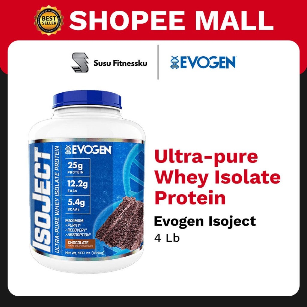 Jual Evogen Isoject 4lb Whey Protein Isolate | Shopee Indonesia