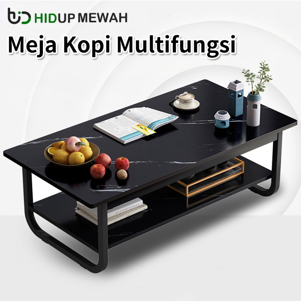Jual Meja Tamu Minimalis Coffee Table Multifungsi meja kopi/meja marmer ...