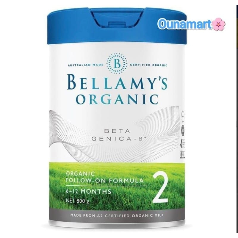 Jual (READY) BELLAMYS ORGANIC BETA GENICA 8 STEP 2 900 G | Shopee Indonesia