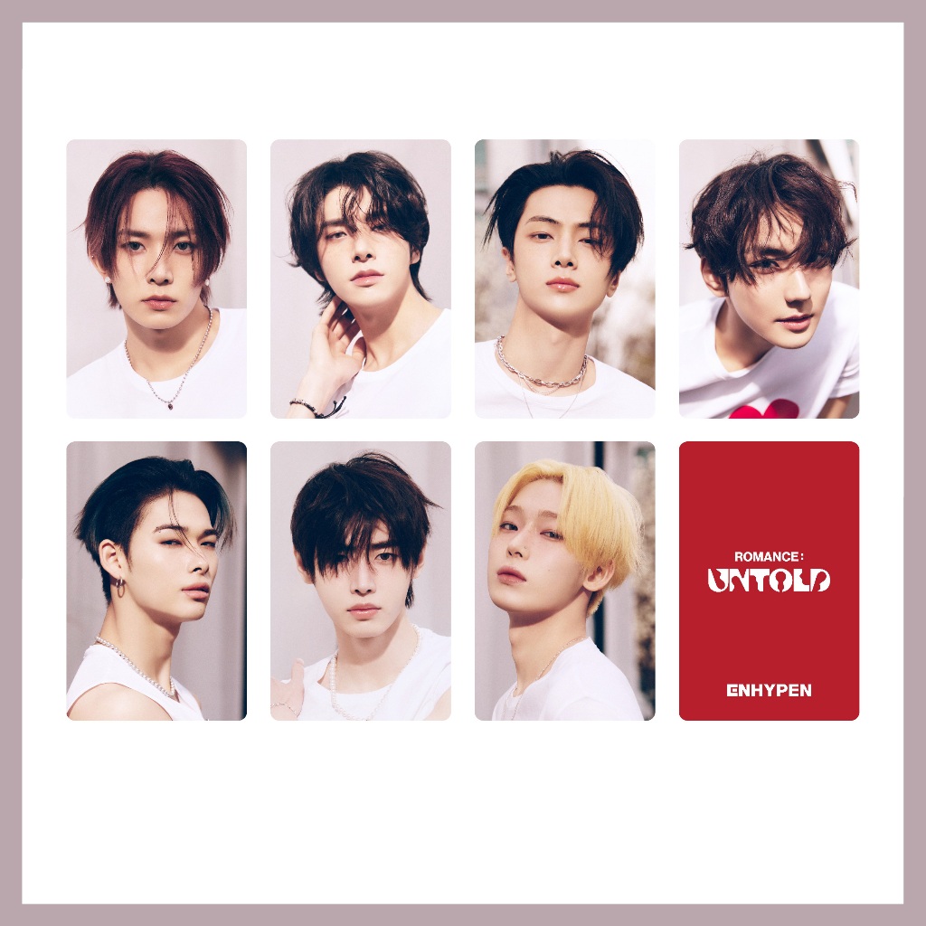 Jual SET PHOTOCARD ENHYPEN ROMANCE UNTOLD PROFILE | HEESEUNG JAKE JAY JUNGWON NI-KI SUNGHOON ...
