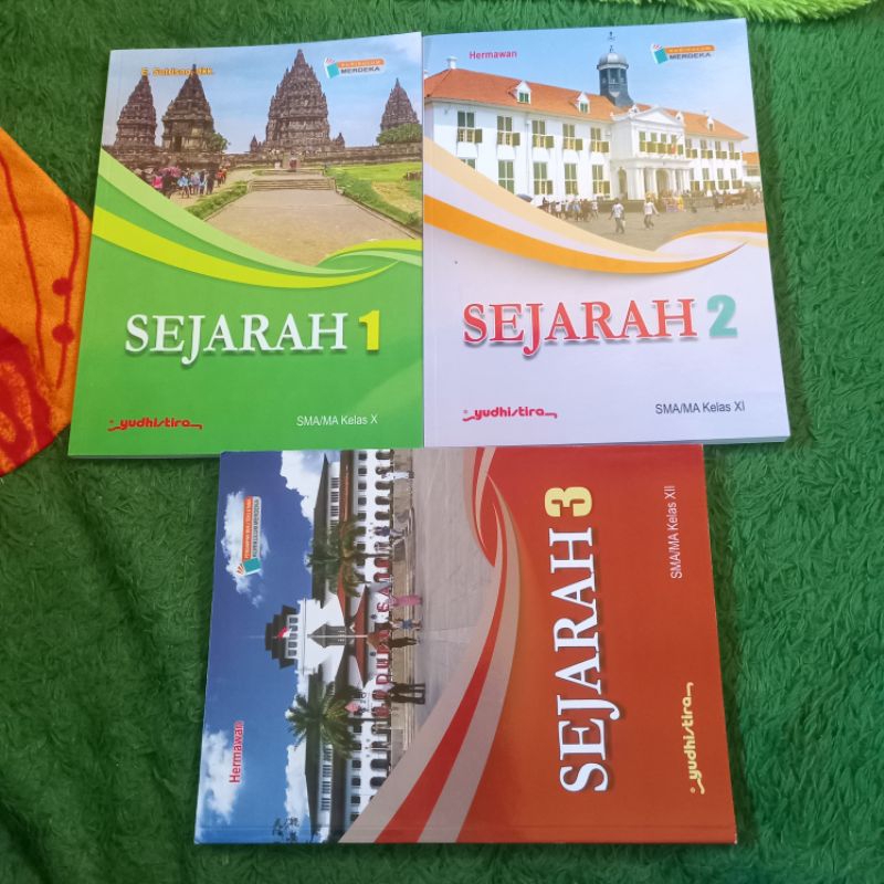 Jual ORIGINAL BUKU SEJARAH KELAS 10 11 12 SMA/MA KURIKULUM MERDEKA YUDISTIRA | Shopee Indonesia
