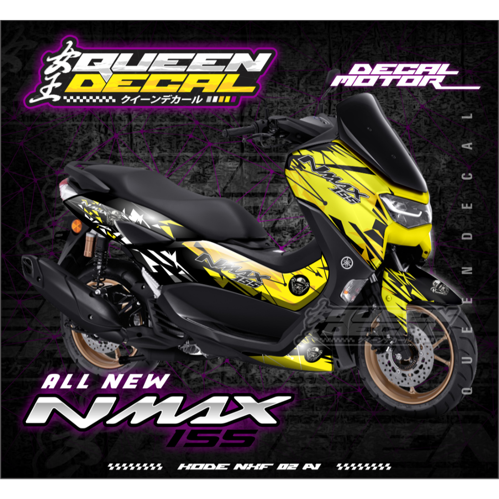 Jual Decal Motor NMAX 2020 FullBody / Desain Bisa Custom Kualitas ...
