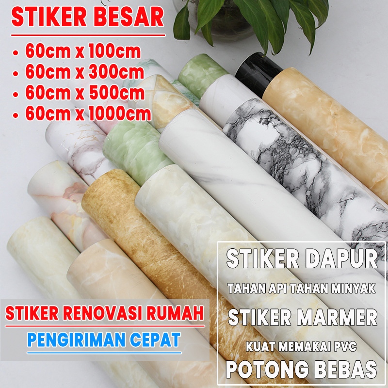 Jual 【profesional】wallpaper dapur wallpaper dinding dapur wallpaper ...
