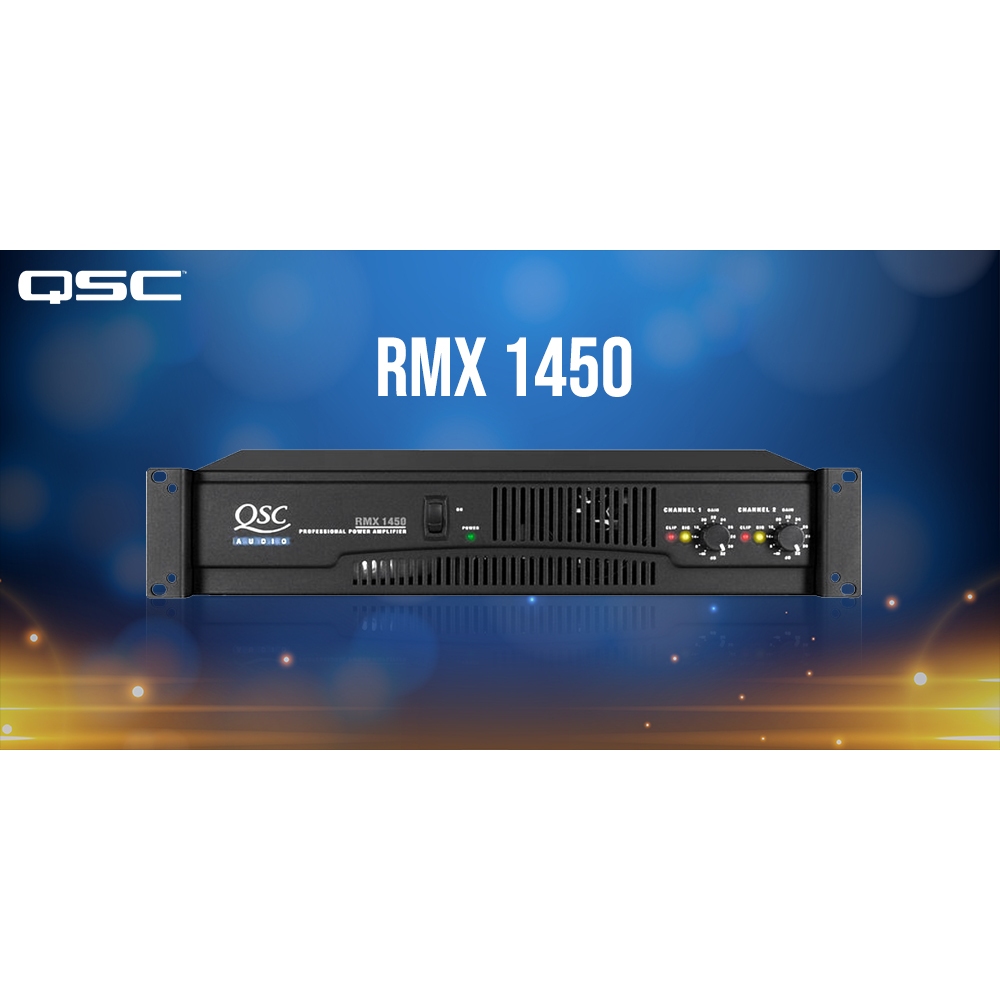 Jual Power QSC RMX1450a | QSC RMX 1450a | RMX 1450 a (2×260 Watt @8 Ohm ...