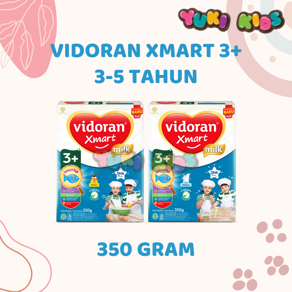 Jual Vidoran Xmart 3+ 350gr (3-5 Tahun) | Shopee Indonesia