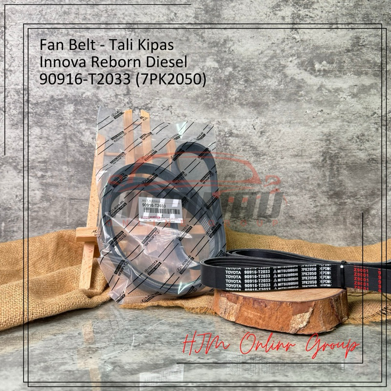 Jual Fan Belt - V Ribbed Belt - Tali Kipas Innova Reborn Diesel 7PK2050 | Shopee Indonesia