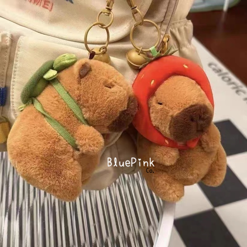 Jual Cute Capybara Key Bag Chain Gantungan Tas kunci Hewan Pengerat ...