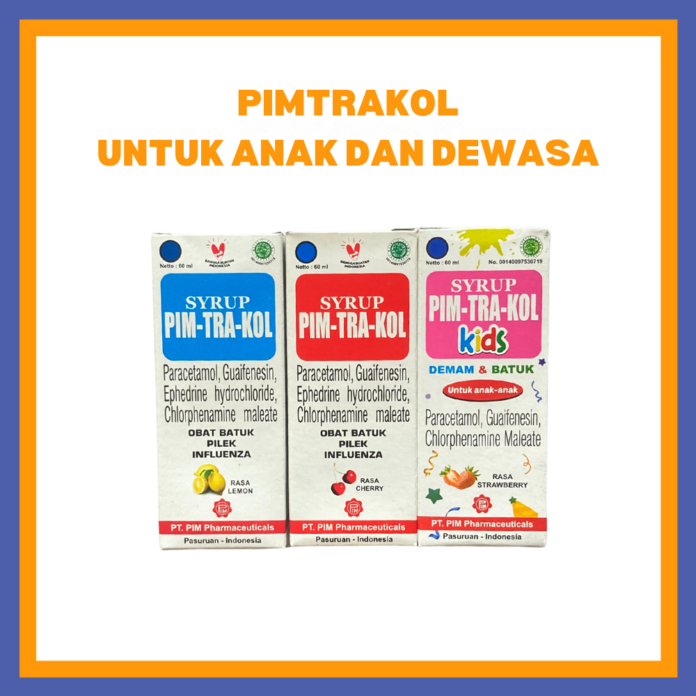 Jual PIMTRAKOL SIRUP OBAT BATUK PILEK 60 ml | Shopee Indonesia