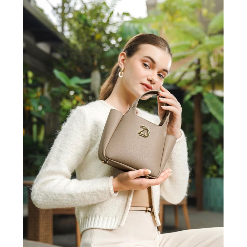 Jual ZYTADELIA KARLY BAG - BROWN (NEW BOX ORIGINAL) | Shopee Indonesia