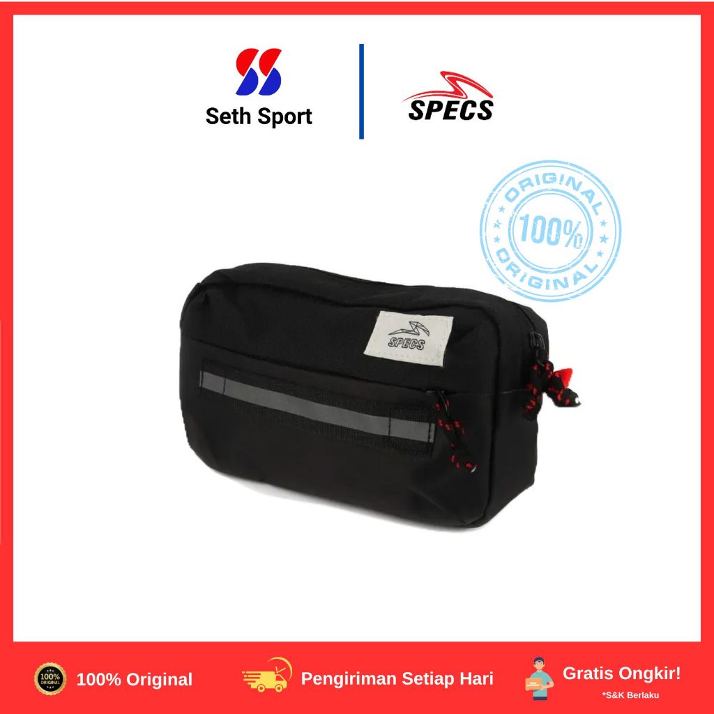 Jual Tas Specs Hand Bag - FFI Original- Black | Shopee Indonesia