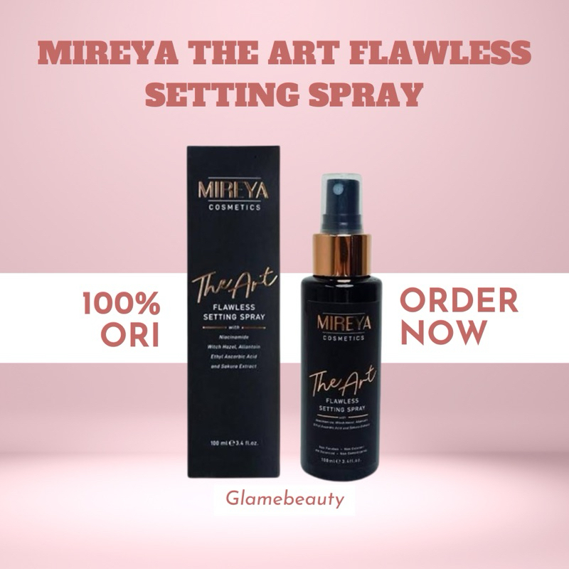 Jual MIREYA THE ART FLAWLESS SETTING SPRAY | Shopee Indonesia