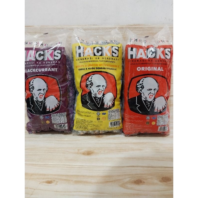 Jual Permen Hacks All Varian Kemasan Asli 1.8kg | Shopee Indonesia