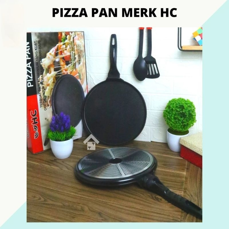 Jual LOYANG PIZZA PAN TEFLON 30CM DATAR ANTI LENGKET | Shopee Indonesia
