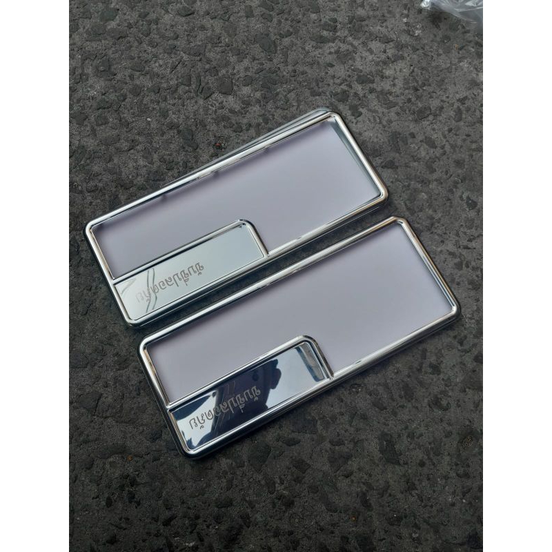 Jual COVER PLAT NOPOL BESI KALENG / BINGKAI PLAT NOMOR MOTOR FULL ...