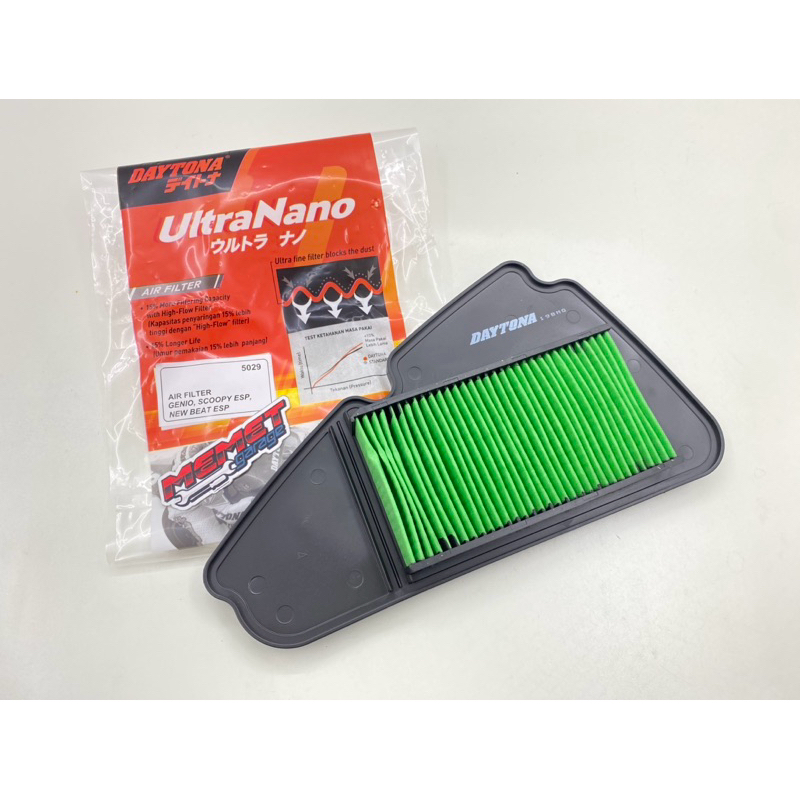 Jual Air Filter Daytona Racing Saringan Udara Genio Beat Deluxe Street ...