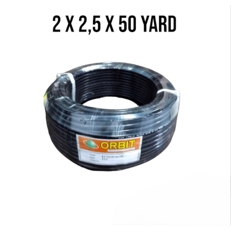 Jual kabel / kabel audio / kabel audio speaker / kabel listrik 2 x 2.5 ...