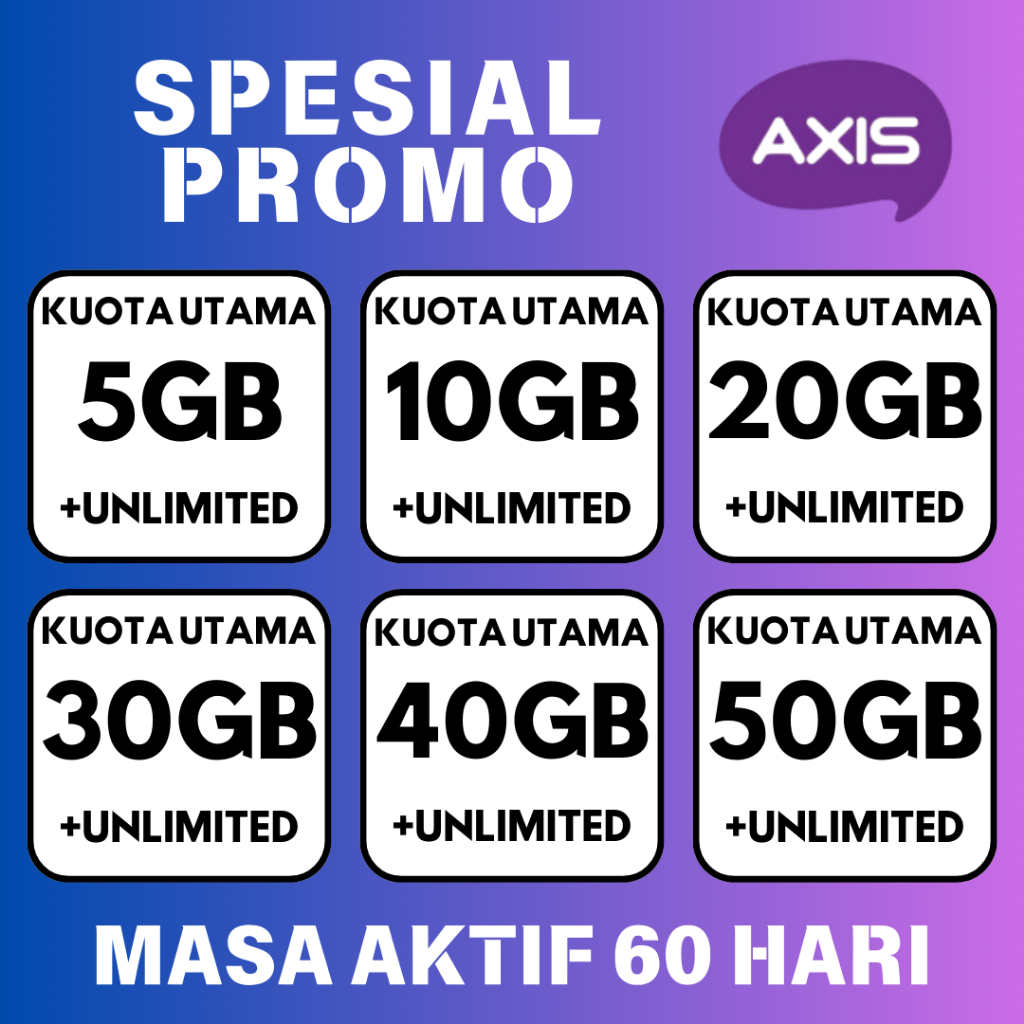 Jual PROMO!!! KUOTA AXIS BRONET FULL 24 JAM HARGA KHUSUS SUPER MURAH ...